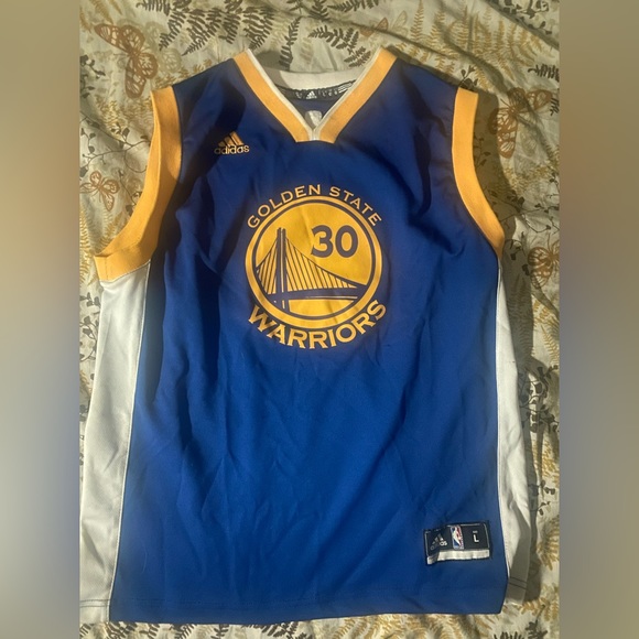 adidas | Shirts & Tops | Adidas Stephen Curry 3 Basketball Jersey ...